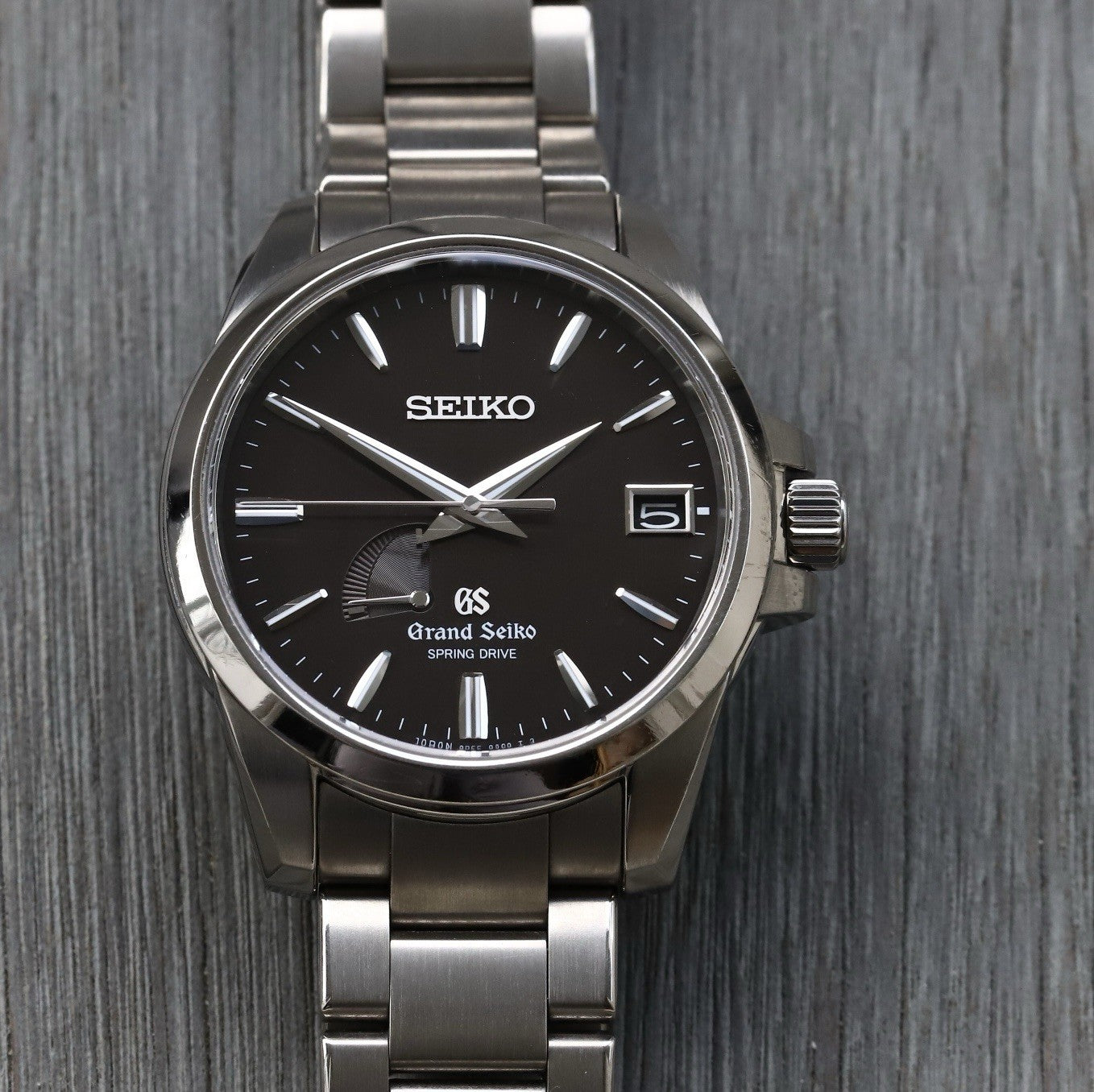 Grand Seiko Heritage Spring Drive Titanium SBGA081 - 2016 – Watch Vault ...