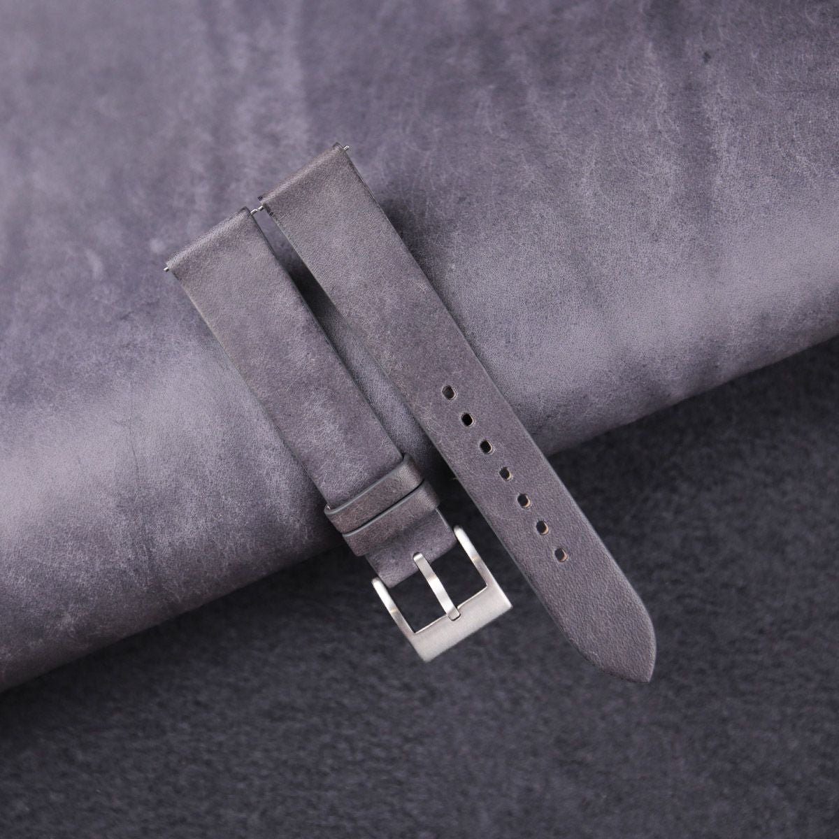 Vintage Purple Maya Leather Strap WV by HANDDN – Watch Vault Australia