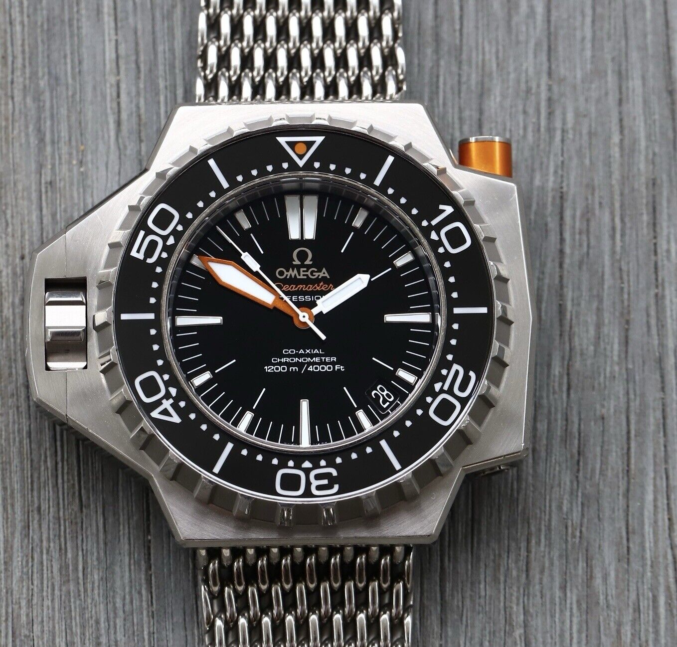 Omega Seamaster PloProf 1200m Co-Axial Chronometer Steel 224.32.55.21 ...