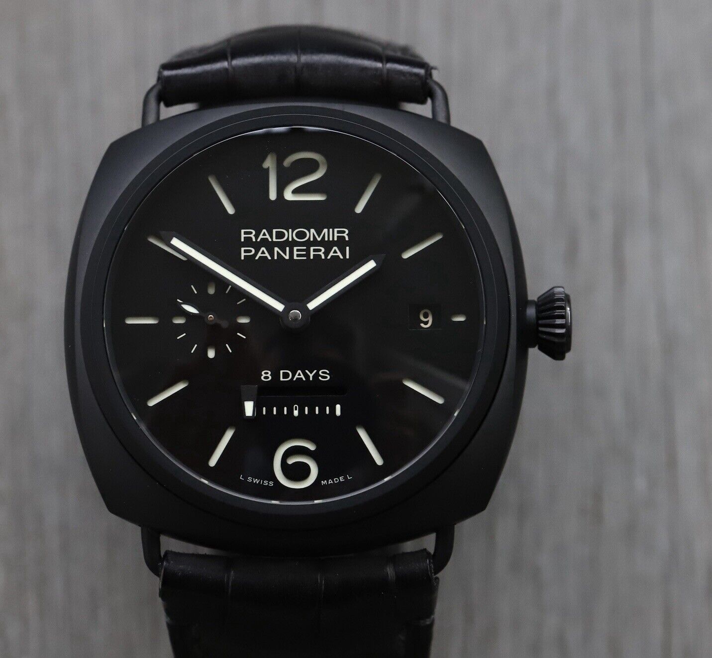 Panerai Radiomir 8 Days Ceramica PAM00384 PAM384 - 2015 *Panerai Servi ...