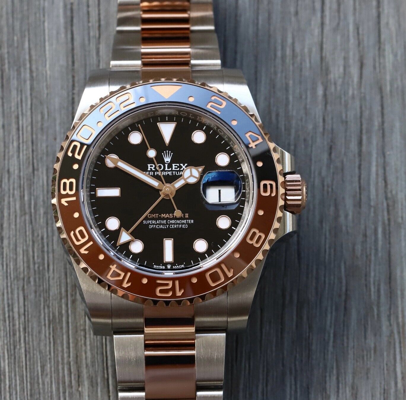 Rolex Oyster Perpetual GMT Master II Rootbeer 126711CHNR - 2022 – Watch ...