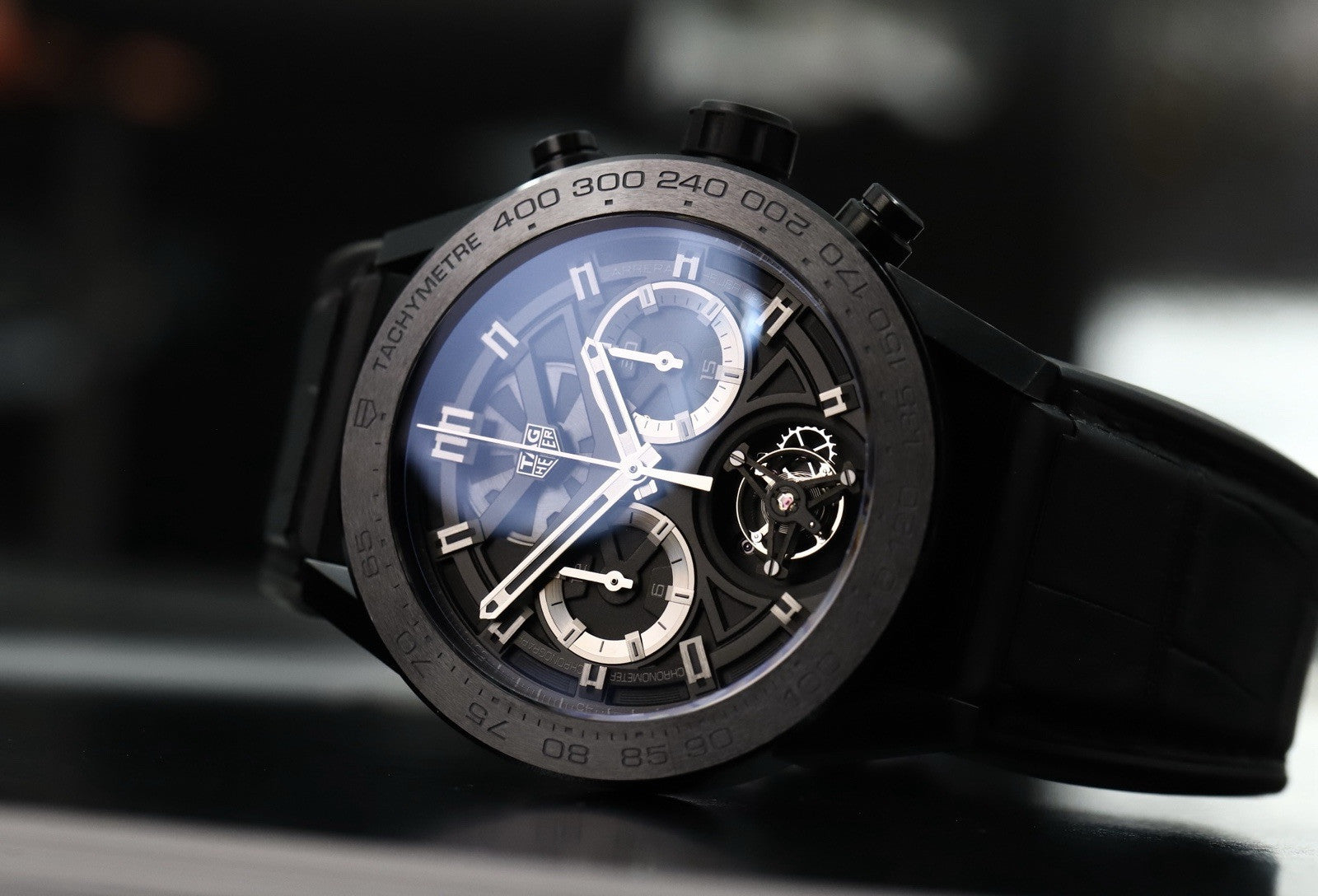 Tag Heuer Carrera Chronograph Tourbillon 'Black Phantom' CAR5A8Z.FC637 ...