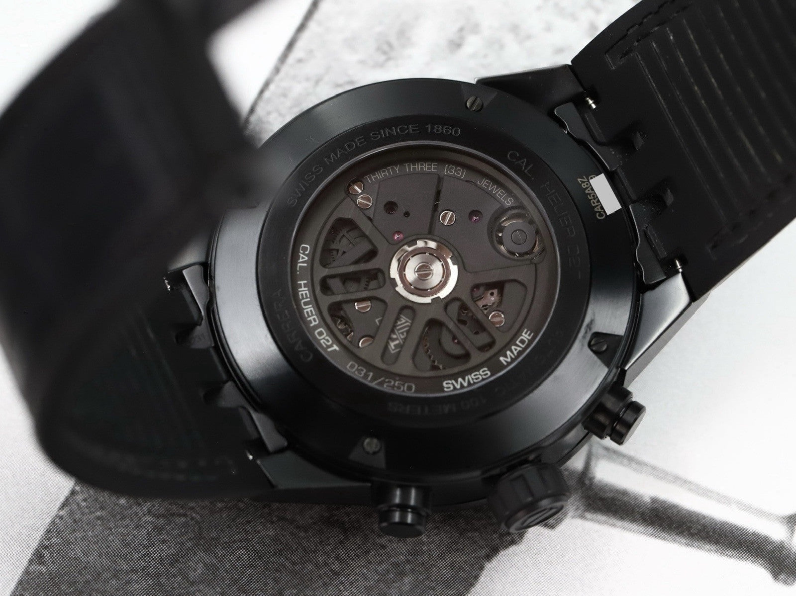 Tag Heuer Carrera Chronograph Tourbillon 'Black Phantom' CAR5A8Z.FC637 ...