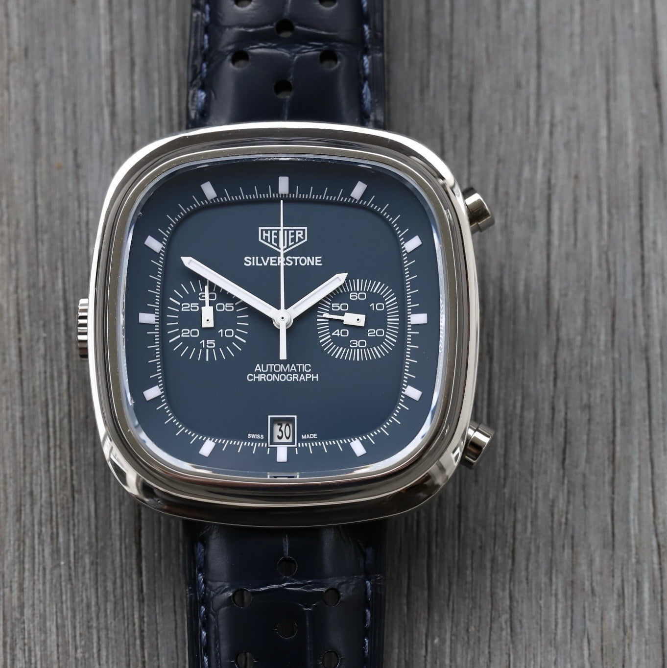 Tag Heuer Silverstone Re-Issue 150th Anniversary Limited Edition Blue ...