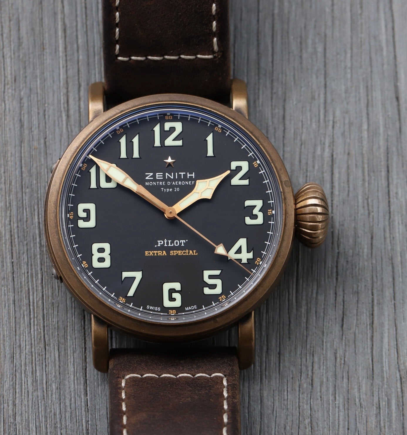 Zenith Pilot Type 20 Extra Special Bronze 29.2430.679/21.C753 - 2017 ...