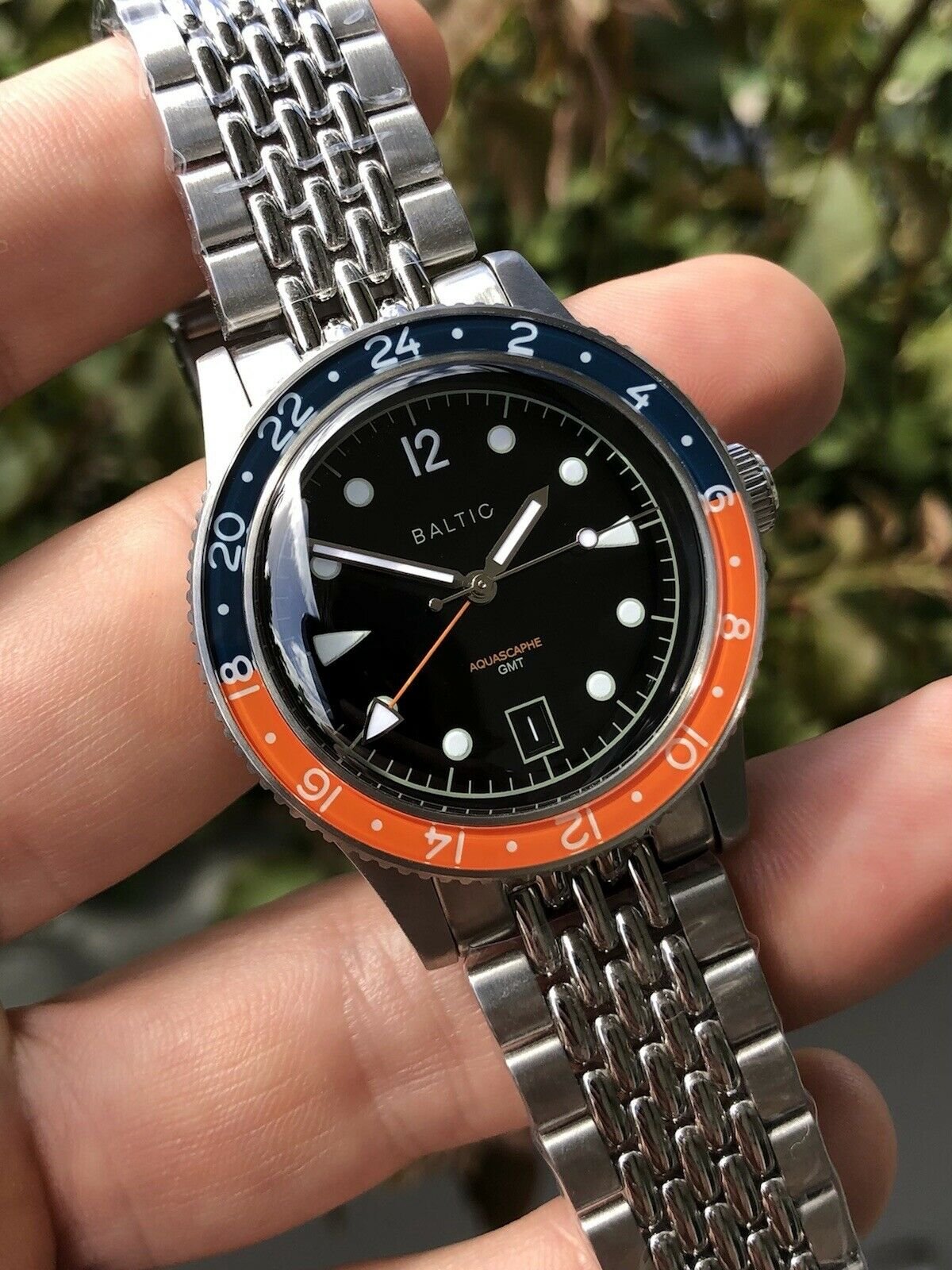 Baltic Aquascaphe GMT Orange - 2022 – Watch Vault Australia