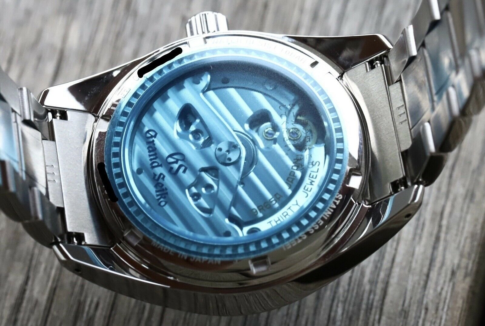 Grand Seiko Heritage Spring Drive SBGA469 Rock Dial Blue - 2021 – Watch ...