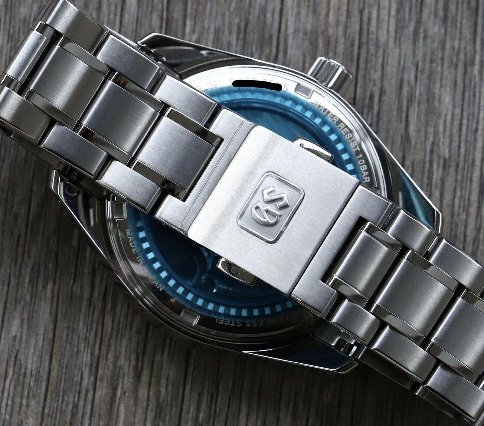 Grand Seiko Heritage Spring Drive SBGA469 Rock Dial Blue - 2021 – Watch ...