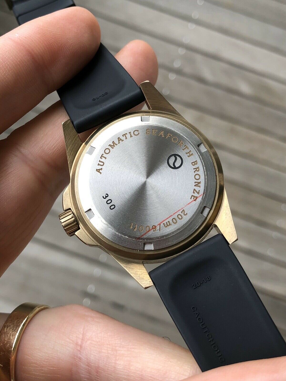 Halios Seaforth Bronze Blue Dial - 2019 – Watch Vault Australia