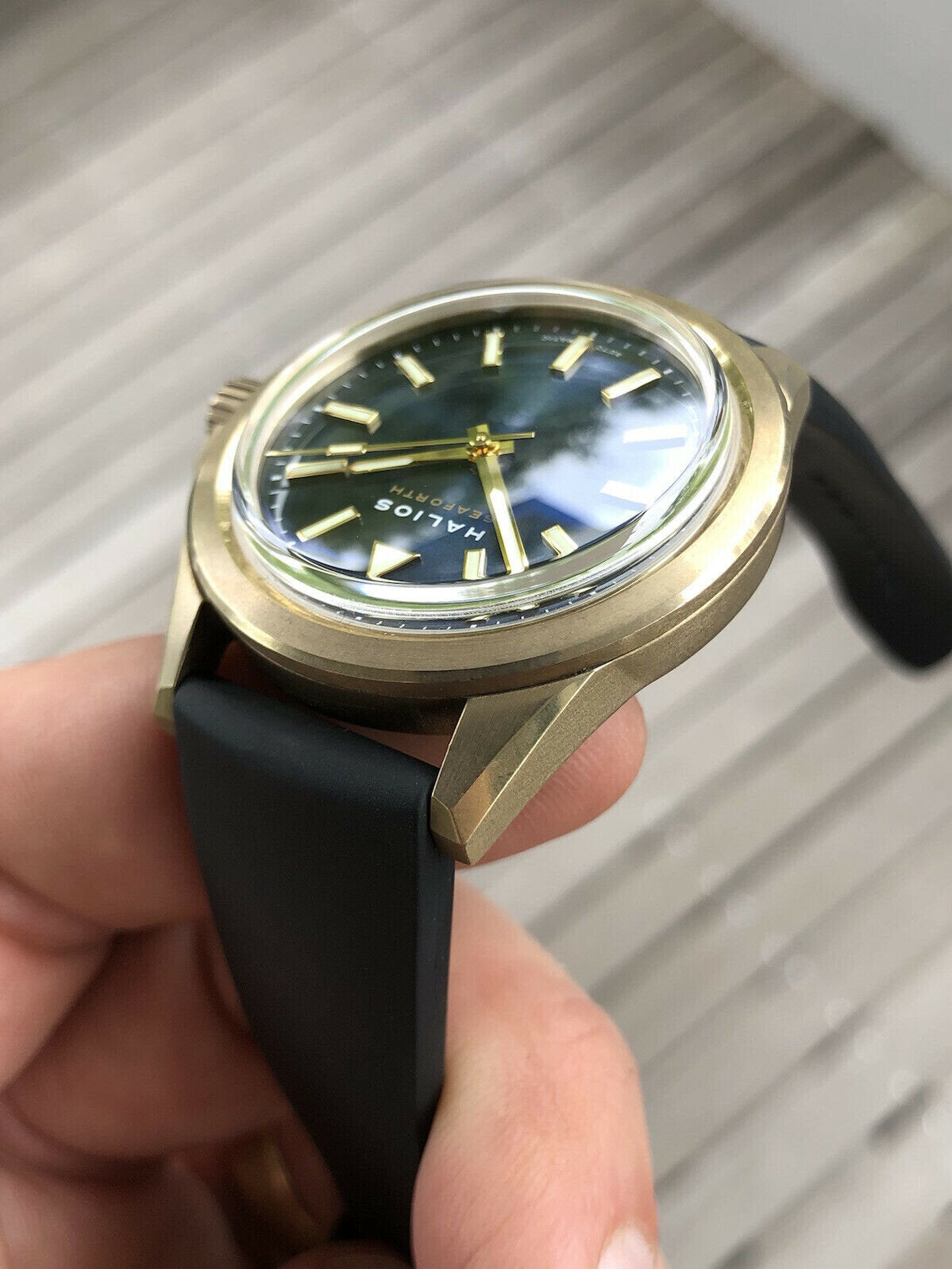Halios Seaforth Bronze Blue Dial – 2019 – Watch Vault Australia