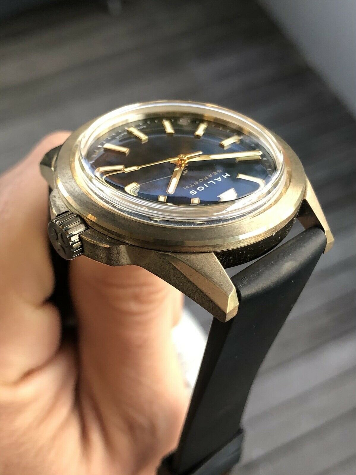 Halios Seaforth Bronze Blue Dial – 2019 – Watch Vault Australia