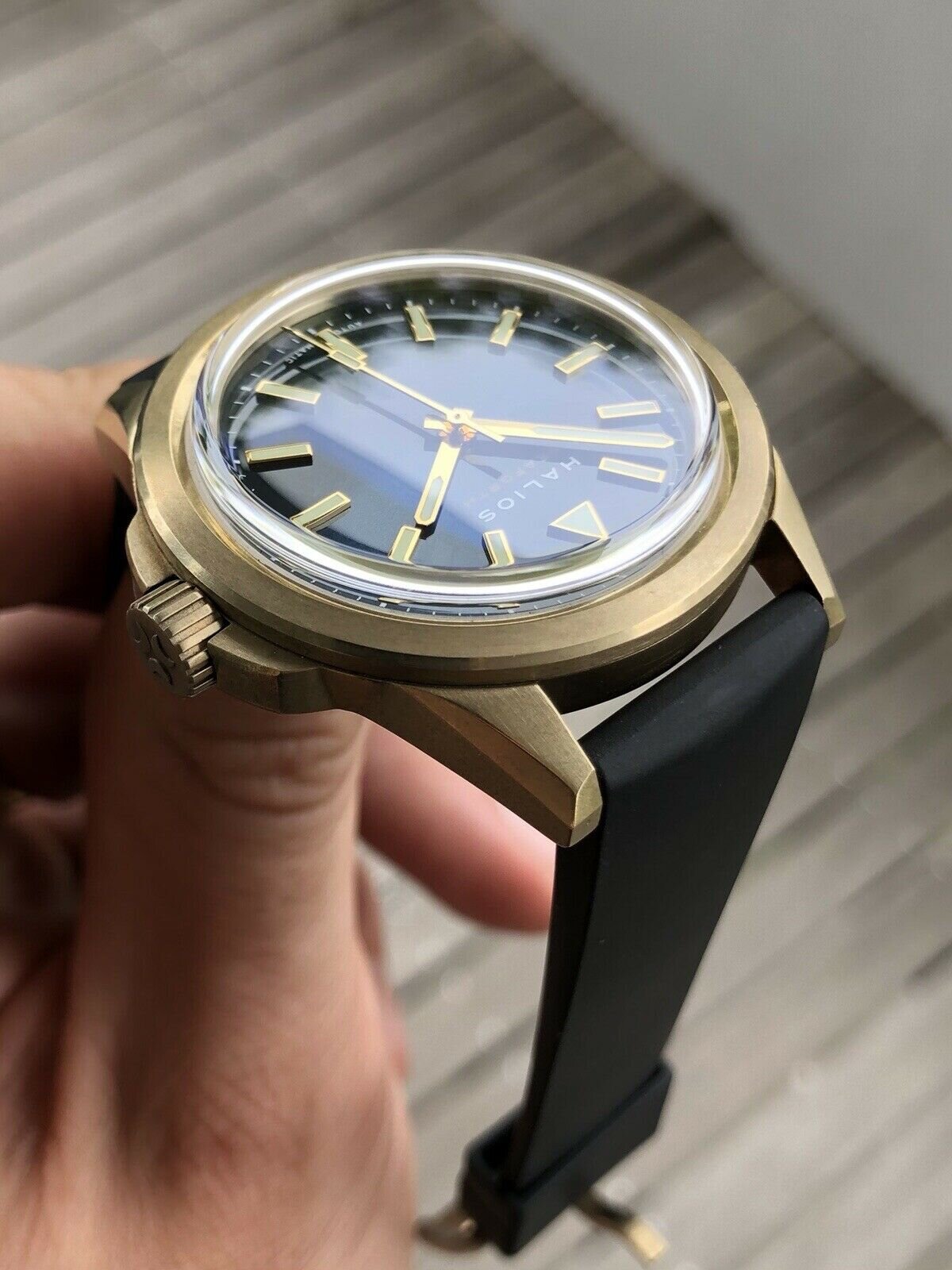 Halios Seaforth Bronze Blue Dial – 2019 – Watch Vault Australia