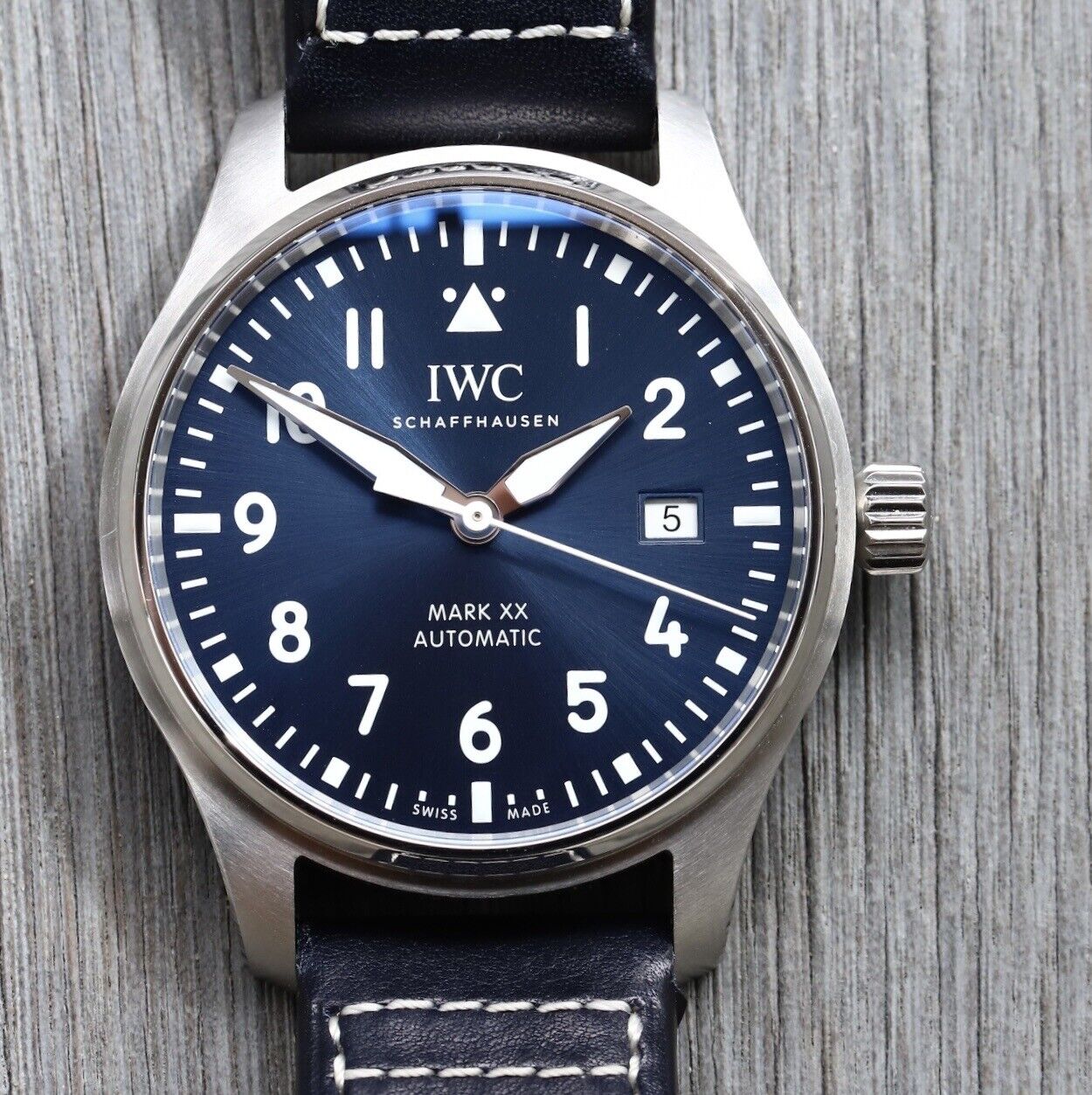 IWC Pilot’s Watch Mark XX Blue Dial IW328203 - 2022 – Watch Vault Australia