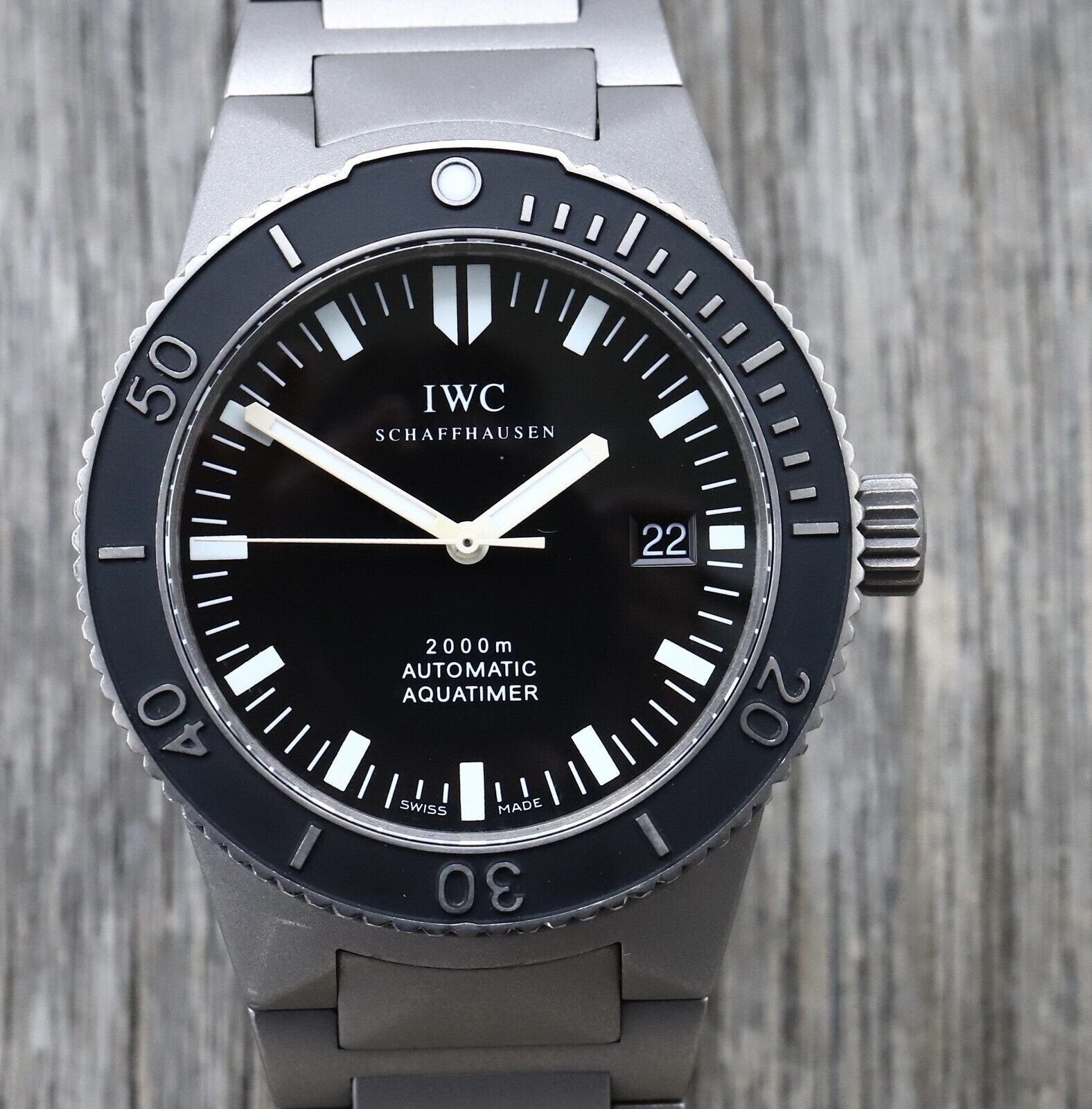 IWC Aquatimer Titanium IW3536-01 IW353601 2000m – Watch Vault Australia