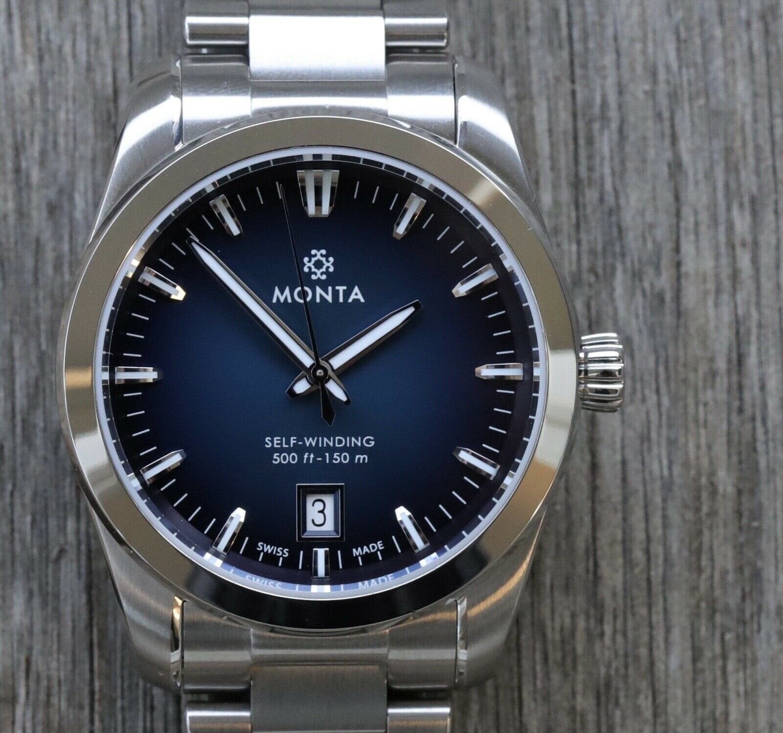 Monta Noble Blue Dial - 2020 – Watch Vault Australia