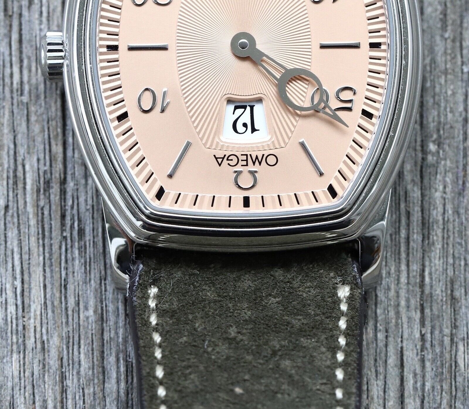 Omega De Ville Prestige Jump Hour Salmon Dial – 1998 – Watch Vault ...