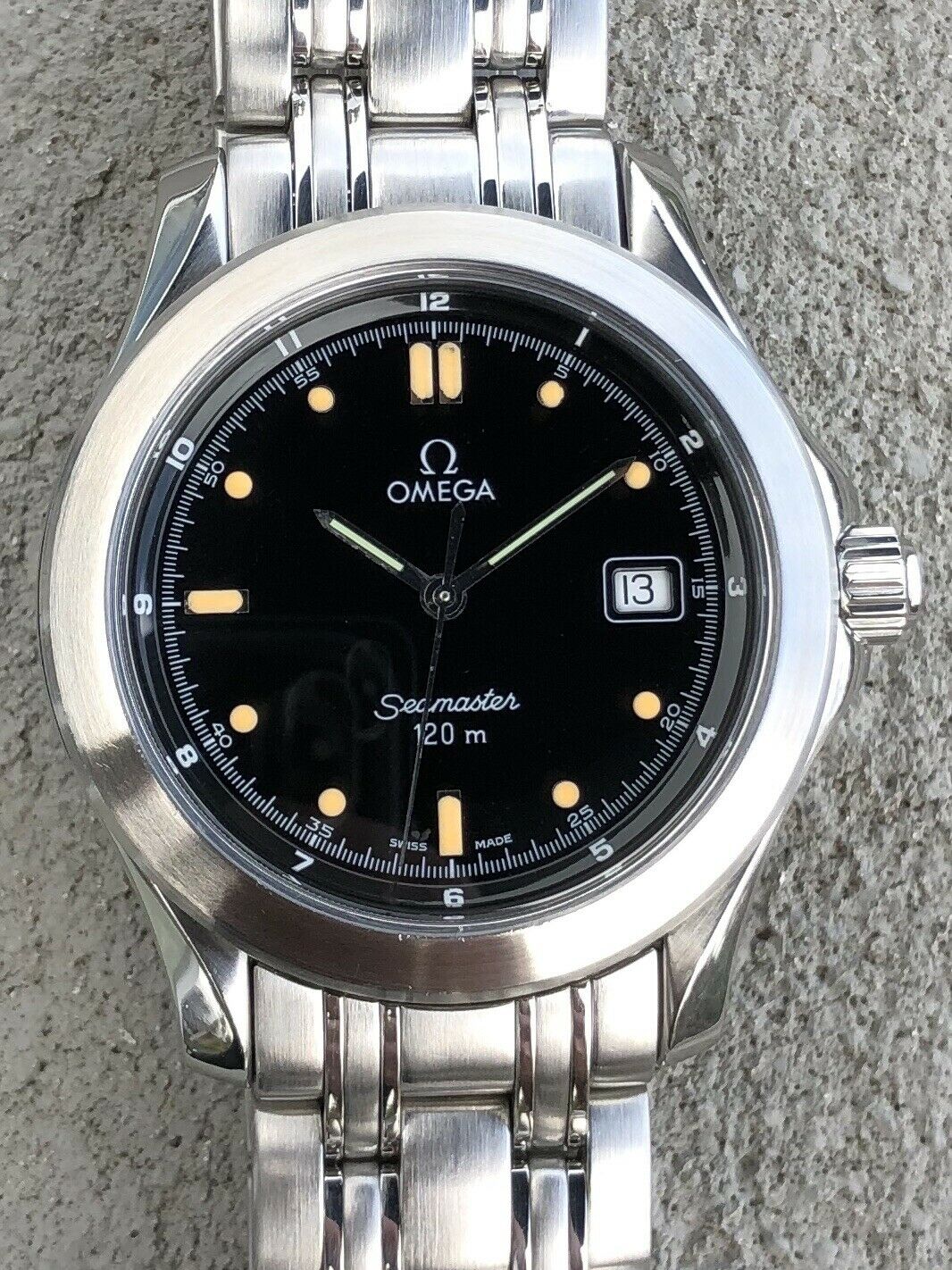 Omega Seamaster 120M 2511.50 36mm quartz - 1993 – Watch Vault Australia