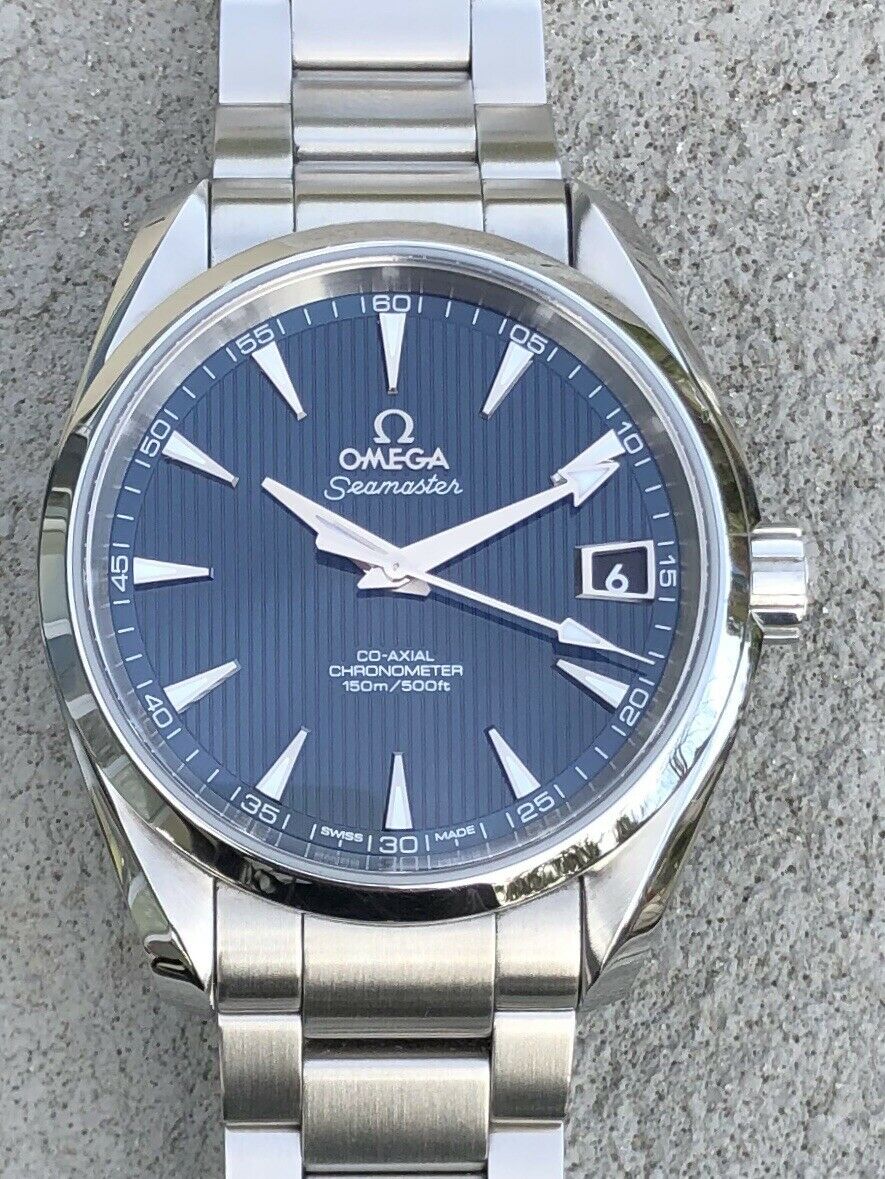 Omega Seamaster Aqua Terra 'Skyfall' Blue dial 231.10.39.21.03.001 - 2 – Watch Vault Australia