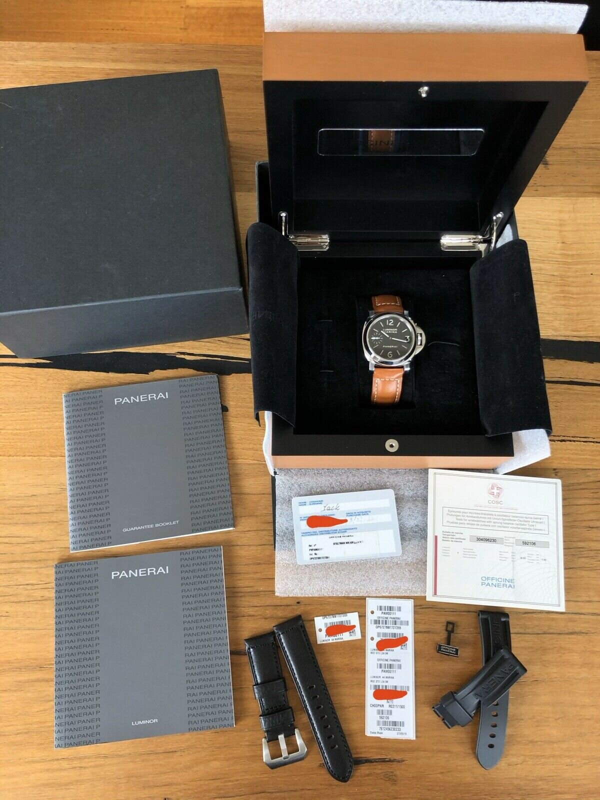 Panerai Luminor Marina PAM00111 PAM111 - 2015 – Watch Vault Australia