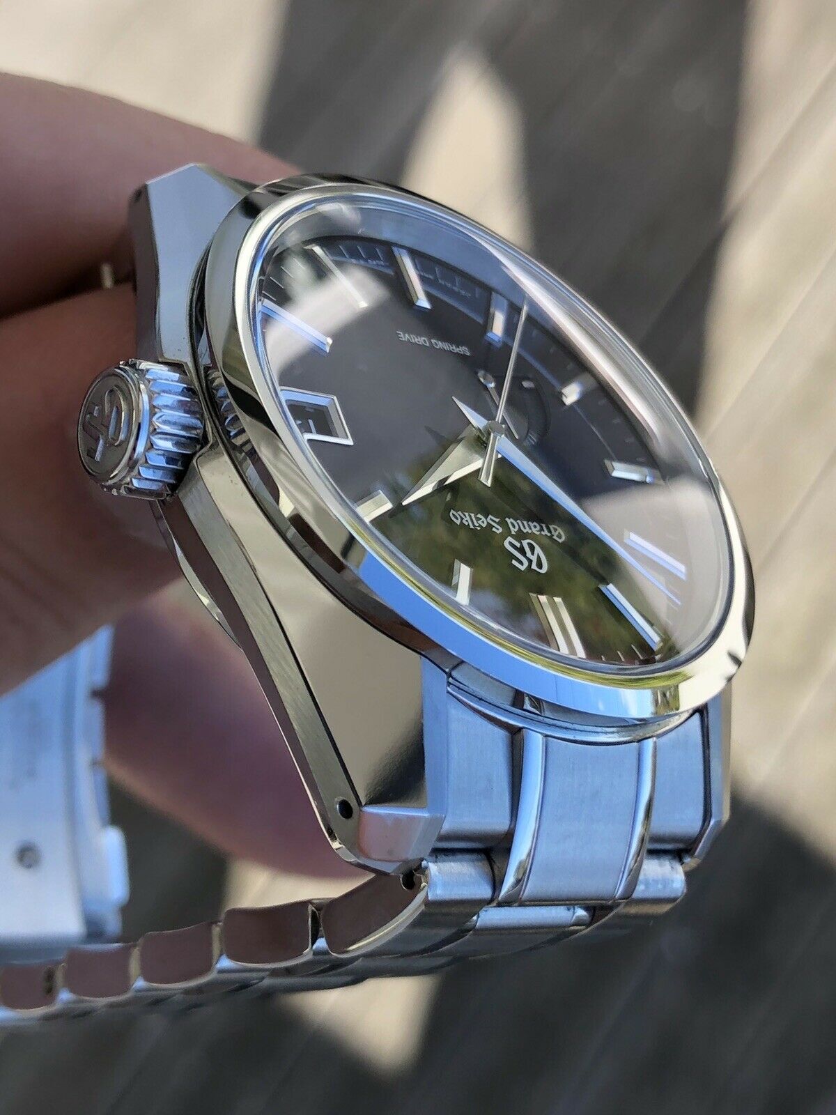 Seiko Grand Seiko SBGA375 Blue Dial - 2019 – Watch Vault Australia