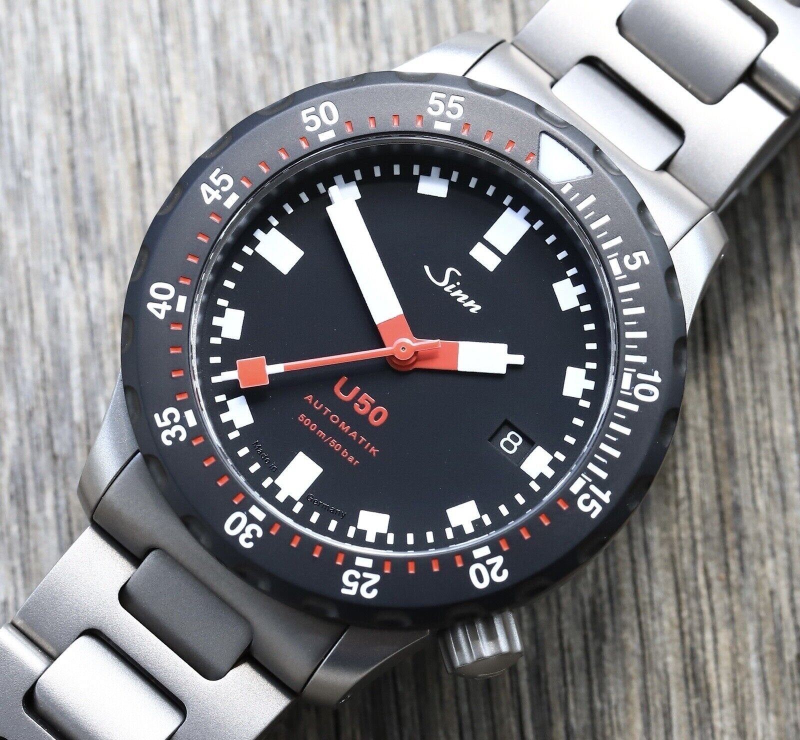 Sinn U50 SDR 1050.040 with Tegimented bracelet and Silicone - 2020 ...