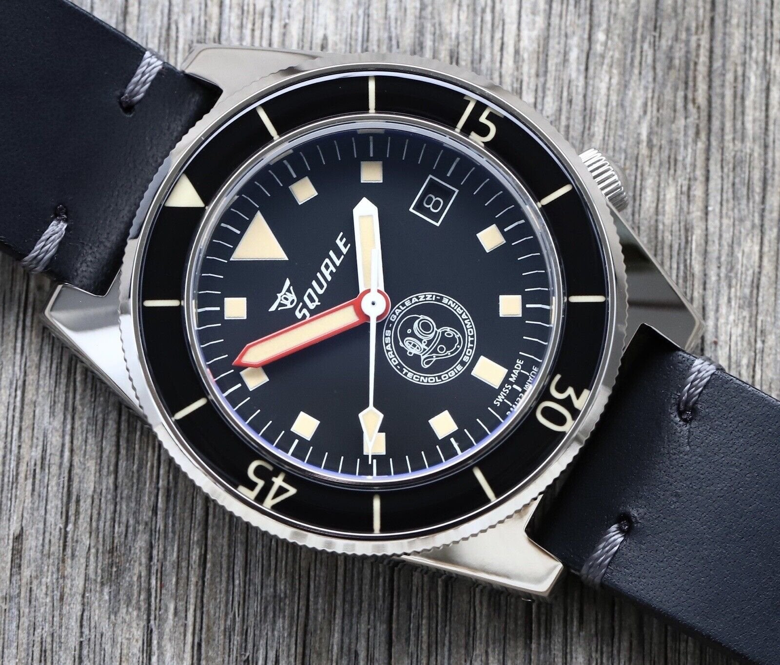 Squale X DRASS Galeazzi Limited Edition VONDSSGZZ - 2022 – Watch Vault ...
