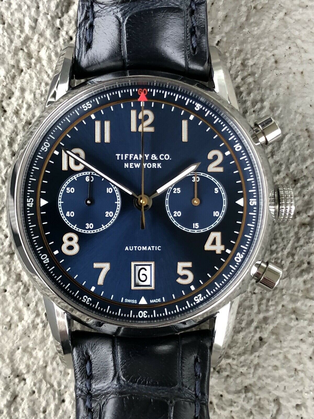 Tiffany & Co Chronograph CT60 42mm Watch - 2017 – Watch Vault Australia